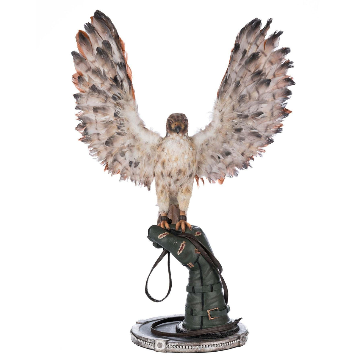 Katherine's Collection Argon Hawking on Perch – Lifelong Collectibles