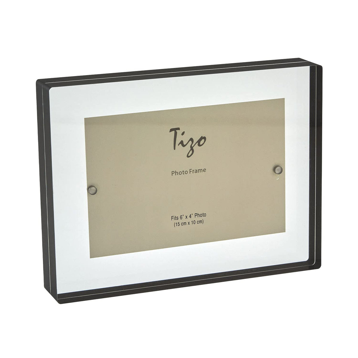 Tizo Design Black Border 4x6 Thick Acrylic Frame – Lifelong Collectibles