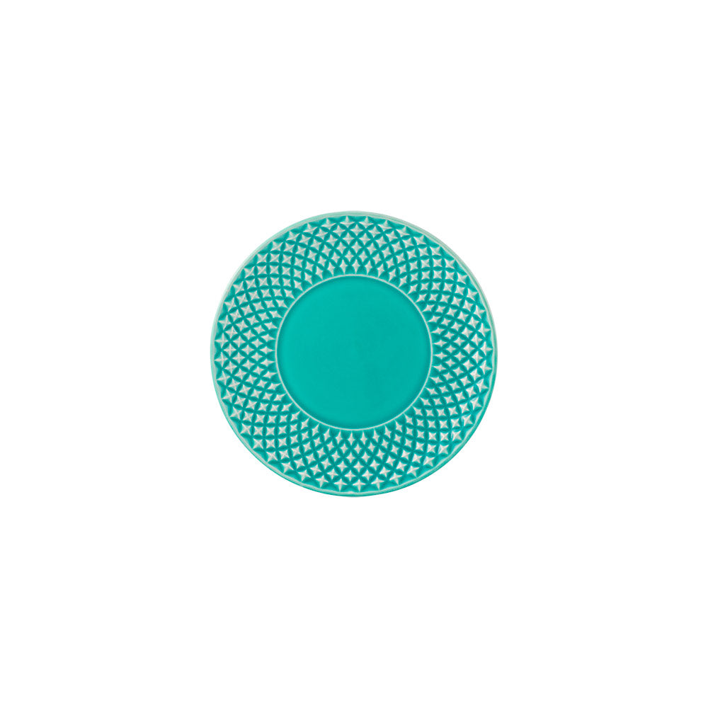Bordallo Pinheiro Bicos Mint Green Bread & Butter Plate, Set of 4 ...