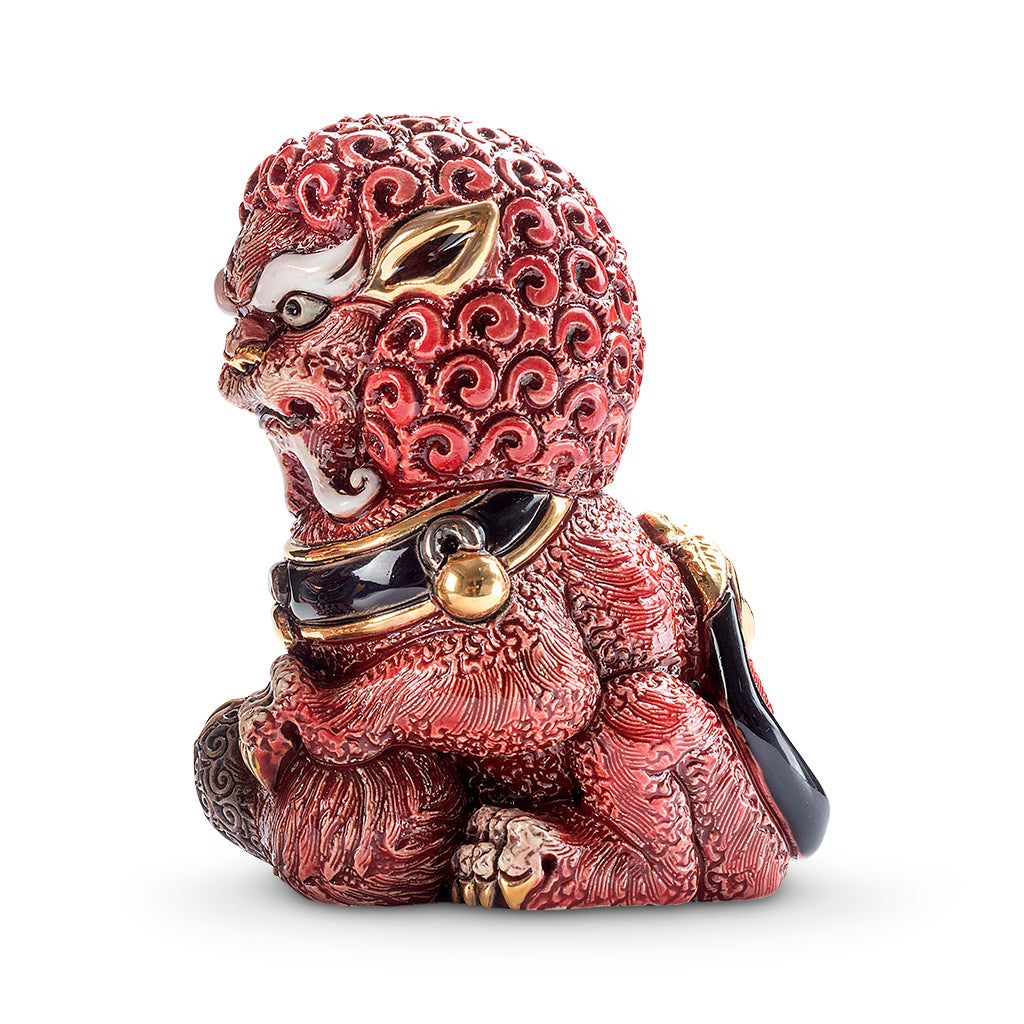 De Rosa Collections Red Foo Lioness Figurine – Lifelong Collectibles