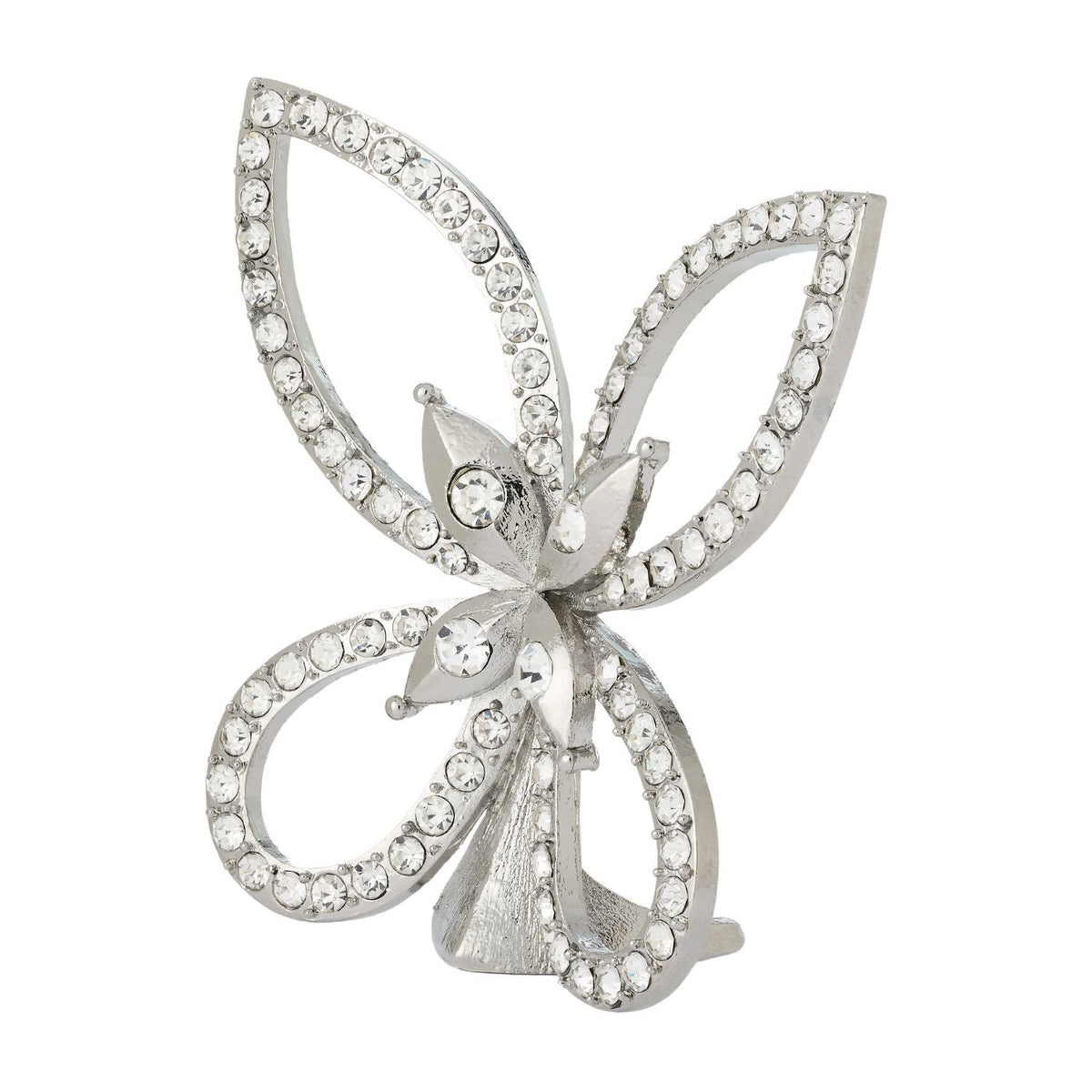 Olivia Riegel Silver Papillon Figurine with Crystals – Lifelong ...