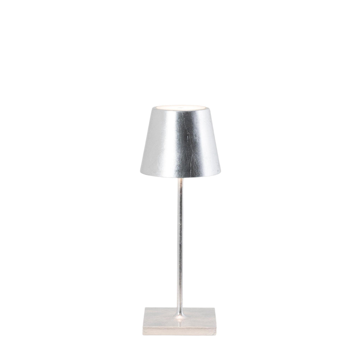 Zafferano Poldina Pro Mini Table Lamp - Silver Leaf – Lifelong Collectibles
