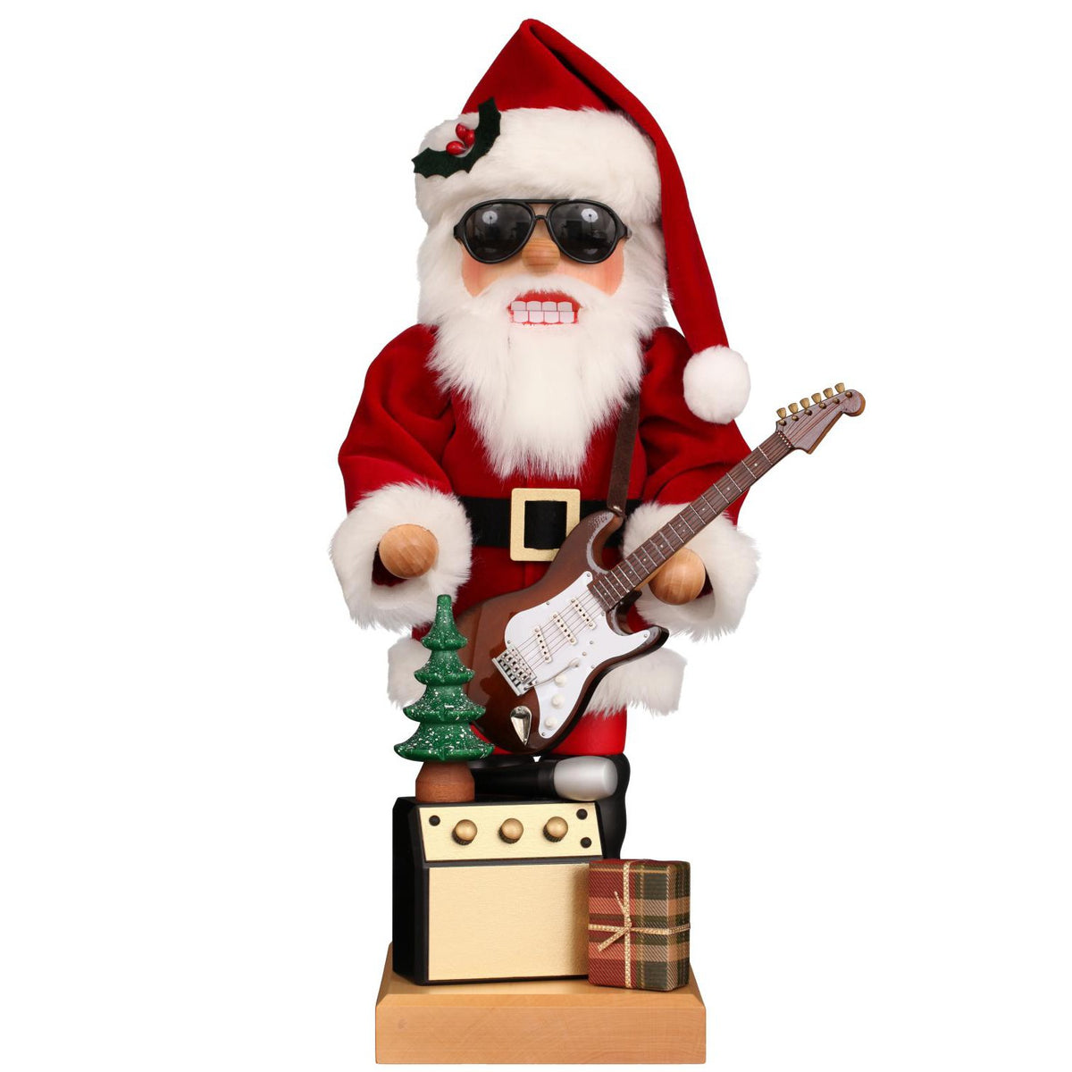 Christian Ulbricht Premium Nutcracker - Rocker Santa - 8.5"H – Lifelong ...