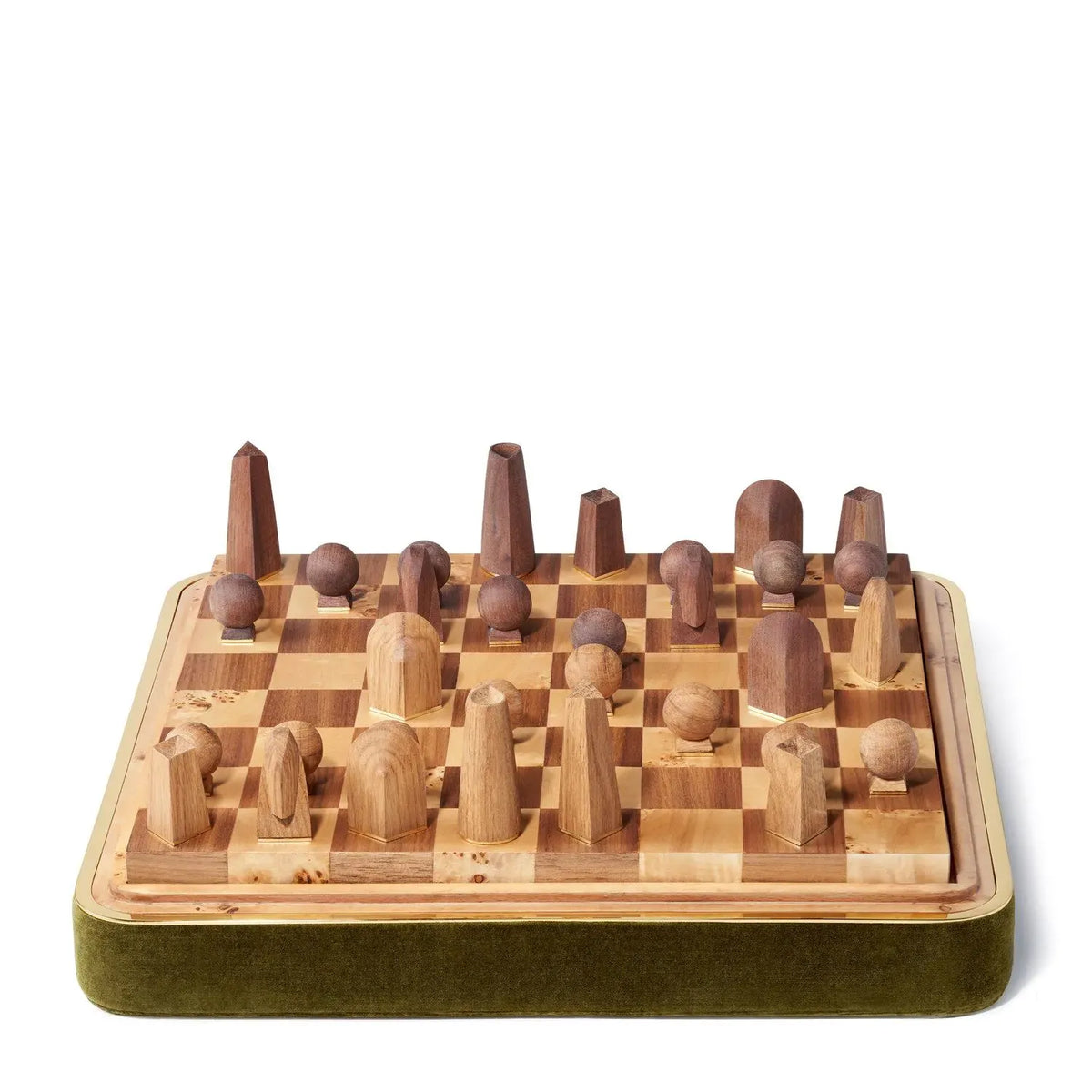 AERIN Velvet Chess Set, Moss – Lifelong Collectibles