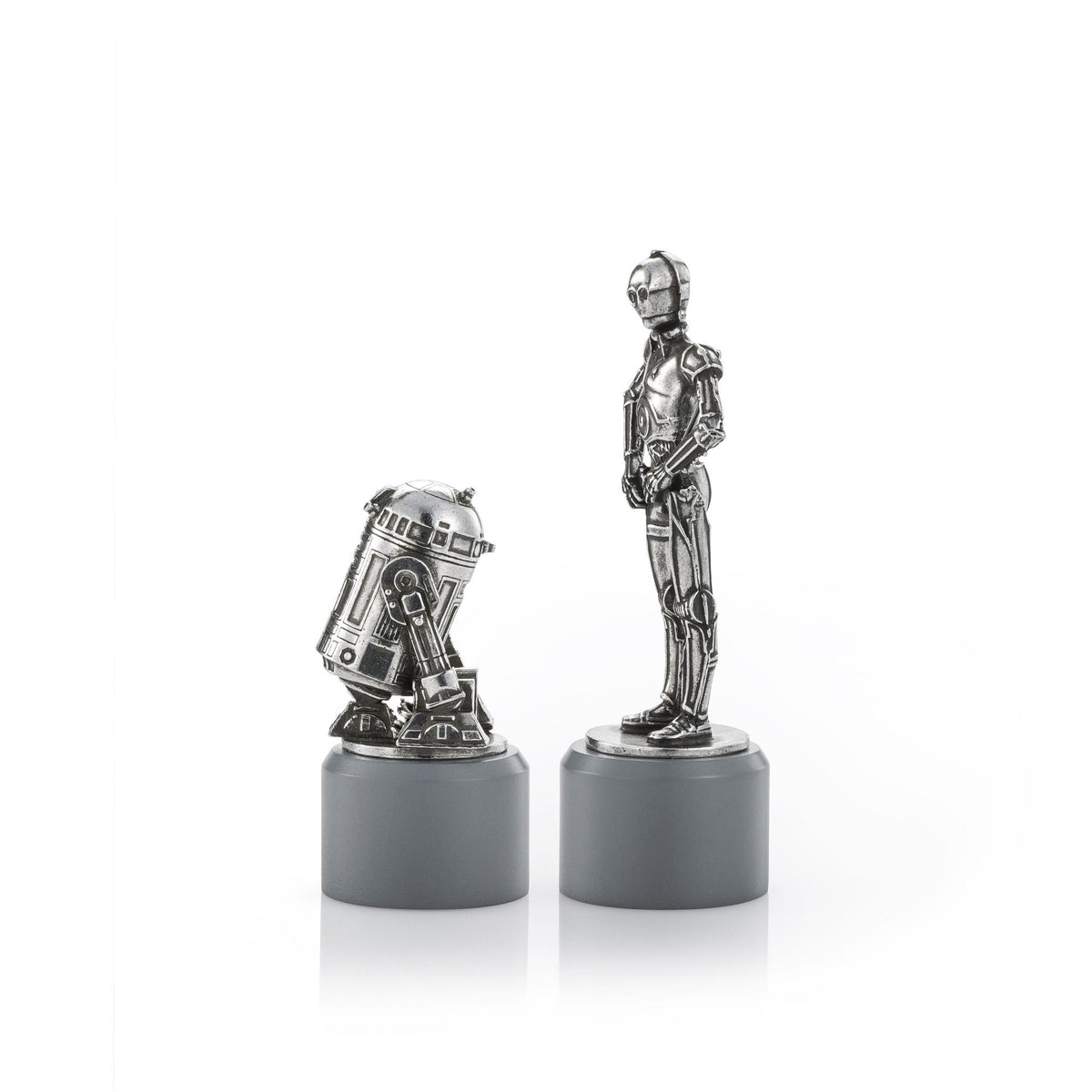 Royal Selangor R2-D2 & C-3PO Knight Chess Piece Pair – Lifelong ...