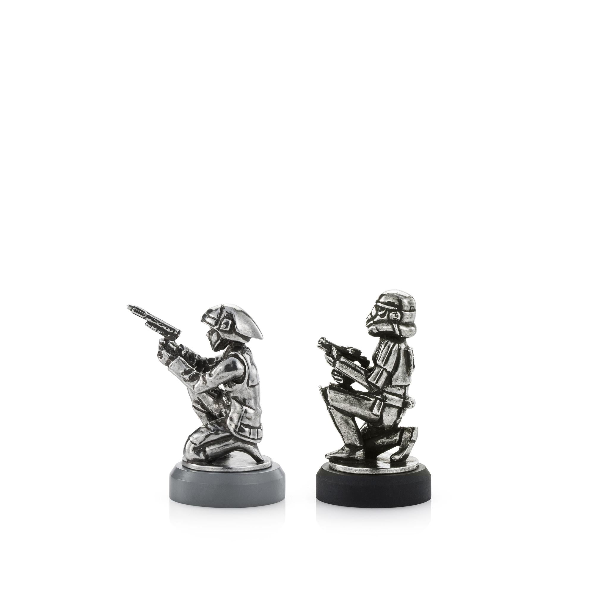 Royal Selangor Rebel Trooper & Stormtrooper Pawn Chess Piece Pair ...