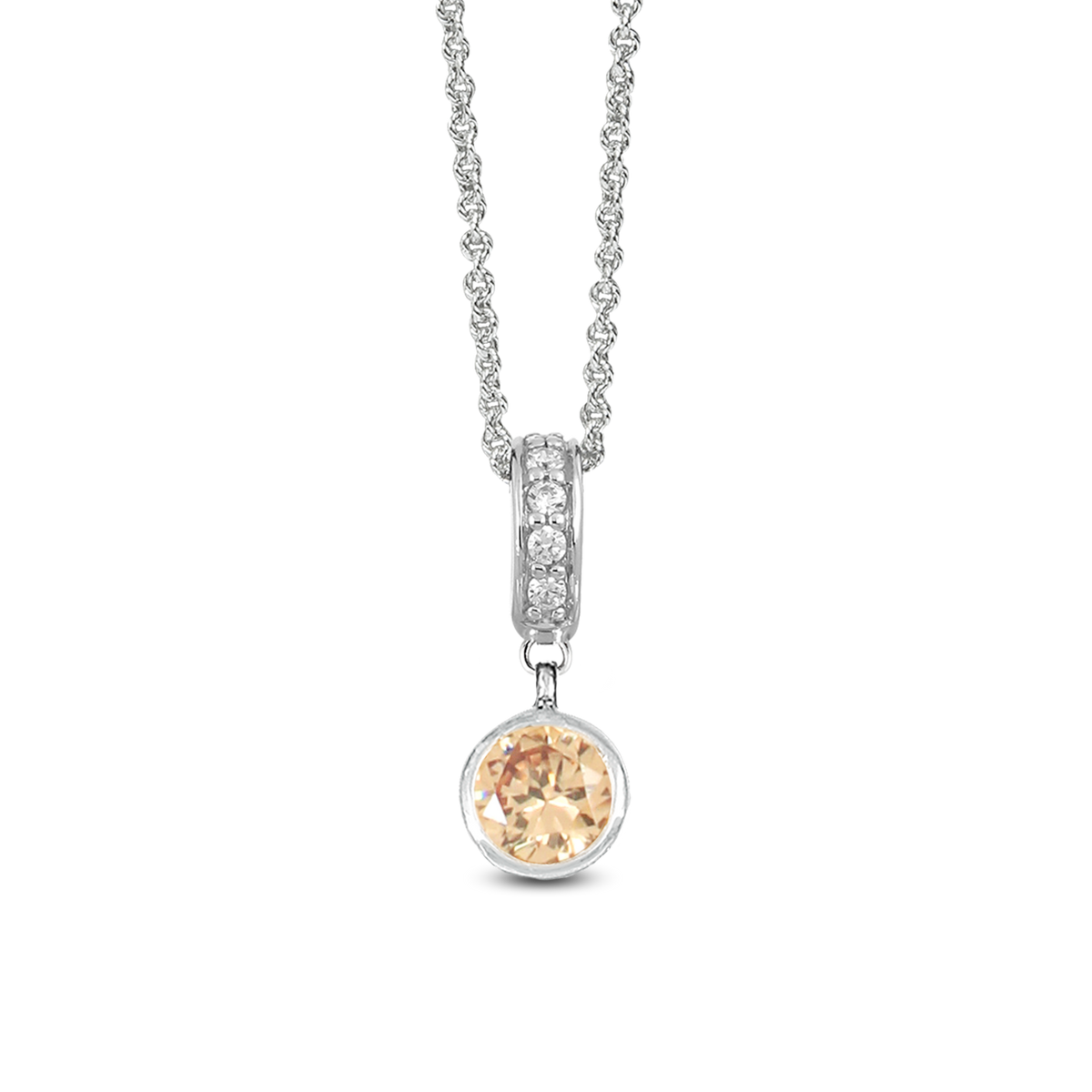 Belle Etoile Annabelle Pendant - Champagne – Lifelong Collectibles