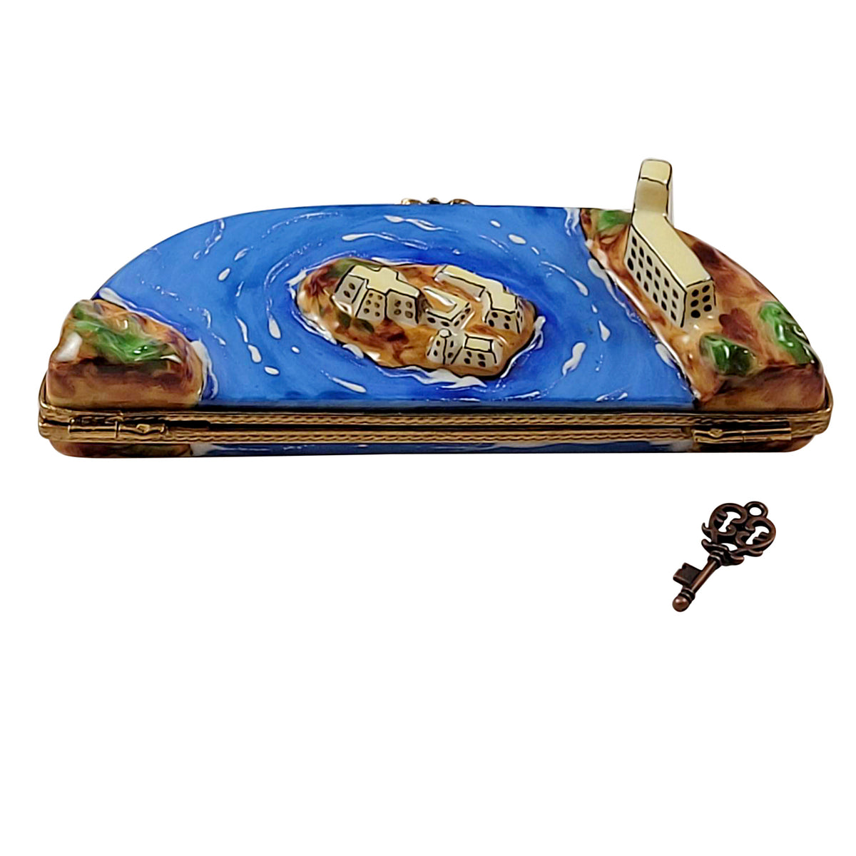 Rochard "Alcatraz with Brass Key" Limoges Box – Lifelong Collectibles
