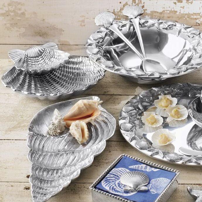 Mariposa Scallop Shell 2-Piece Chip & Dip Set – Lifelong Collectibles