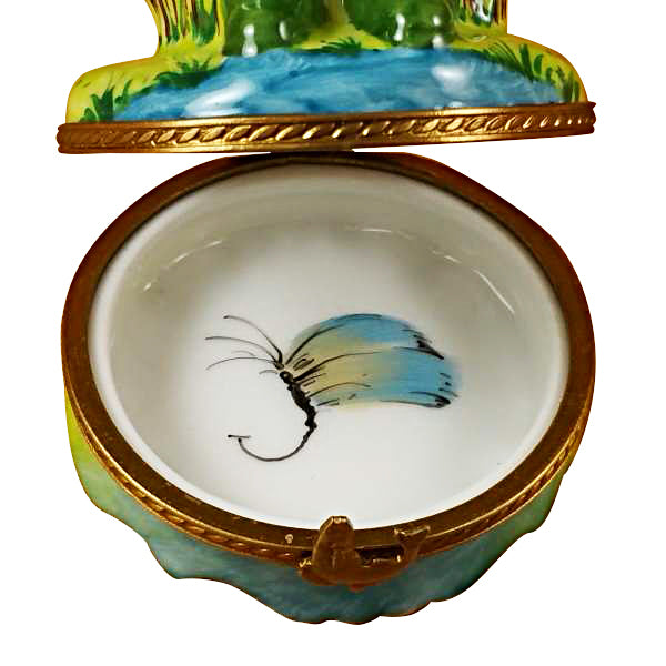 Frog Fishing Limoges Box – Lifelong Collectibles
