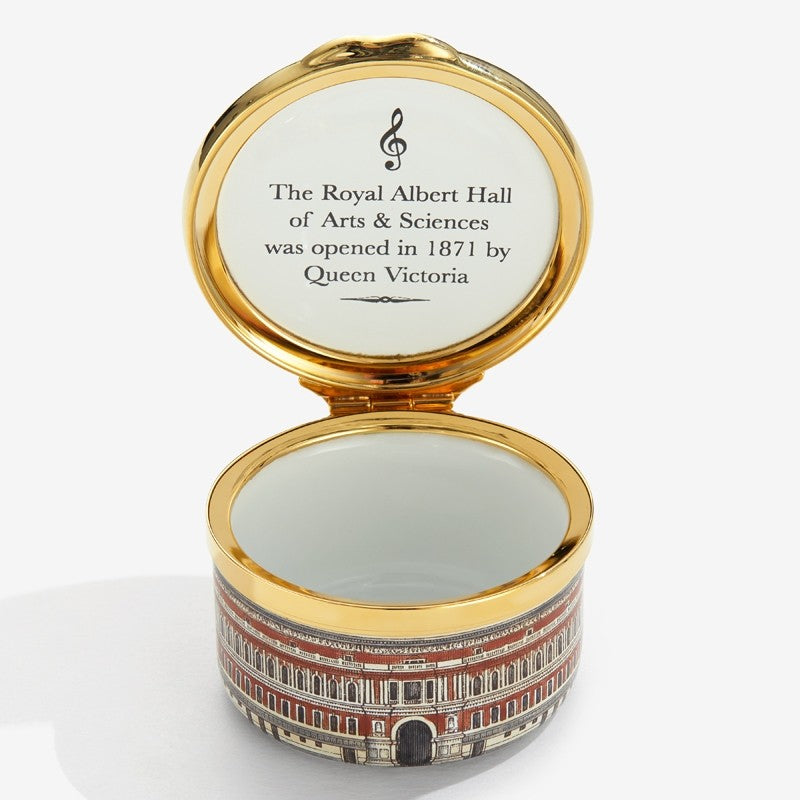 Halcyon Days "Royal Albert Hall" Enamel Box – Lifelong Collectibles