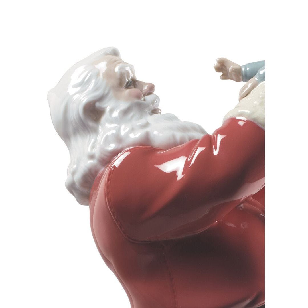 Lladro Merry Christmas Santa! Figurine – Lifelong Collectibles